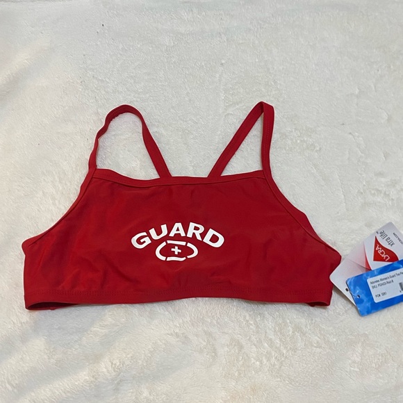 Lycra | Swim | Brand New Life Guard Top Swim Suit Tags Are Still On ...
